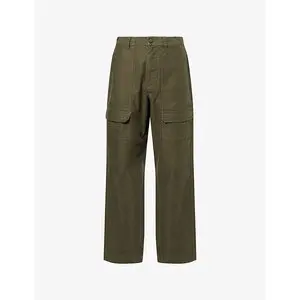 Barbour Oversized Cotton Trousers