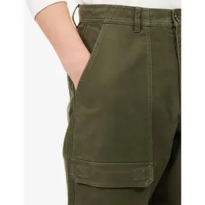 Barbour Oversized Cotton Trousers