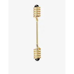 Cartier 18ct Yellow- Onyx Tie Pin