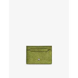 Montblanc Sartorial Logo-branded Leather Card Holder - Multi-coloured