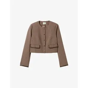 Claudie Pierlot Trimmed Jackets For Women