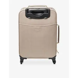 ASPINAL OF LONDON Connaught Cabin Leather Suitcase