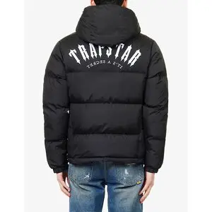 Trapstar Irongate Shell Jacket With Rubber Brand-patch