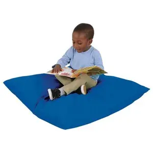 KAPLAN EARLY LEARNING COMPANY Jumbo Pillow With Removable Cover - Blue