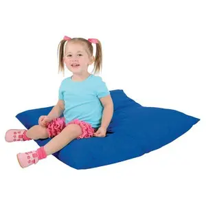 KAPLAN EARLY LEARNING COMPANY Jumbo Pillow With Removable Cover - Blue