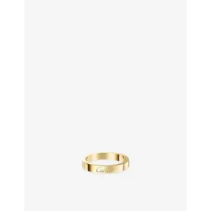 CARTIER C De 3mm 18ct Yellow-gold Wedding Ring - Yellow Gold