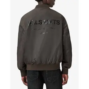ALLSAINTS Relaxed-fit Shell Bomber Jacket - Dull Khaki