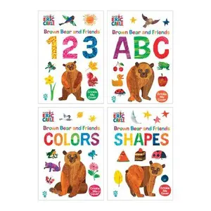 KAPLAN EARLY LEARNING COMPANY Brown Bear Friends Board Booksset Of 4 - Multicolored