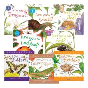 KAPLAN EARLY LEARNING COMPANY Backyard Booksset Of 8 - Multicolor
