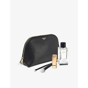 ASPINAL OF LONDON Classic Large Saffiano-leather Cosmetic Case