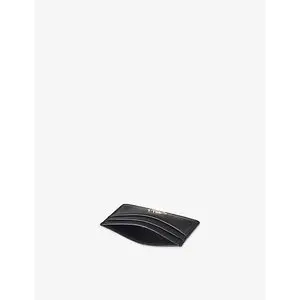 ASPINAL OF LONDON Slim Shield Leather Card Holder - Black