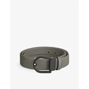 Montblanc Horseshoe Buckle Leather Belt - Multi-coloured