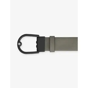 Montblanc Horseshoe Buckle Leather Belt - Multi-coloured