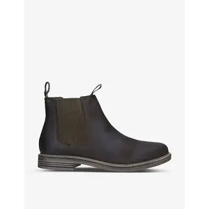 Barbour Farsley Leather Chelsea Boots - Brown