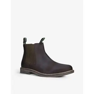 Barbour Farsley Leather Chelsea Boots - Brown