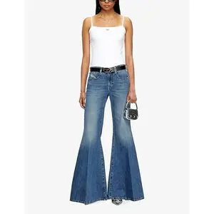 DIESEL® 1970 D-bleess Flared Low-rise Jeans - 01