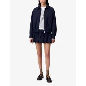 Claudie Pierlot Bubble-hem Wool-blend Mini Skirt