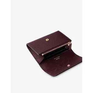 Cartier C De Mini Leather Wallet - Grape