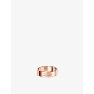 CARTIER C De 5mm 18ct Wedding Ring - Rose Gold