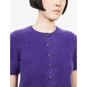 ME+EM Brushed Cashmere Cardigan