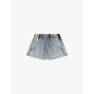 DIESEL® Denim-effect Woven Shorts