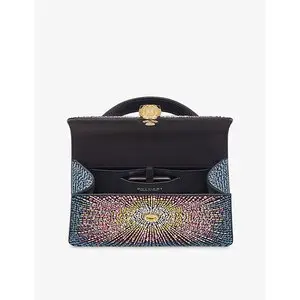BVLGARI Serpenti Pallini Mini Top-handle Bag - Multicolor