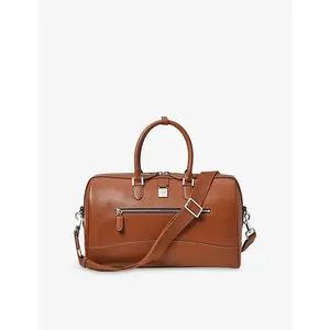 ASPINAL OF LONDON Connaught Leather Flight Bag - Tan