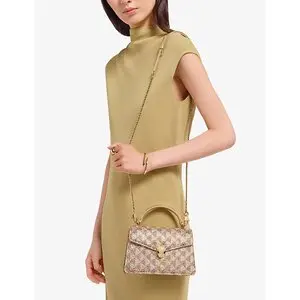BVLGARI Serpenti Forever Top-handle Bag - Silver