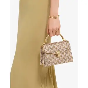 BVLGARI Serpenti Forever Top-handle Bag - Silver