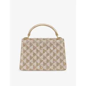 BVLGARI Serpenti Forever Top-handle Bag - Silver