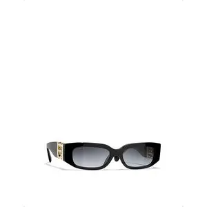 Chanel Oval Sunglasses