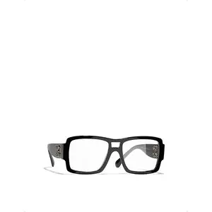 Chanel Square-frame Optical Glasses