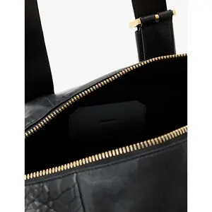 ALLSAINTS Ares Leather Shoulder Bag - Black