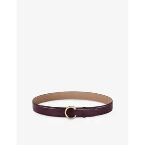 CARTIER Panthère De Medium Leather Belt - Grape