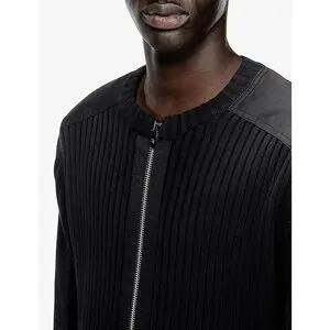 DIESEL® Cotton-knit Zip-up Cardigan - 900