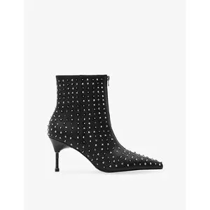 ALLSAINTS Natasha Studded Leather Ankle Boots