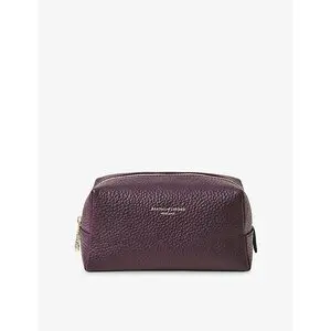ASPINAL OF LONDON London Medium Leather Cosmetic Case - Fig
