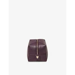 ASPINAL OF LONDON London Medium Leather Cosmetic Case - Fig