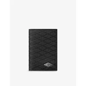 CARTIER Losange Leather Card Holder - Black