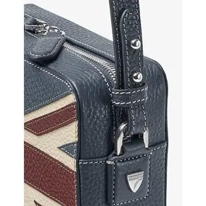 ASPINAL OF LONDON Union Jack Leather Camera Bag - Brit