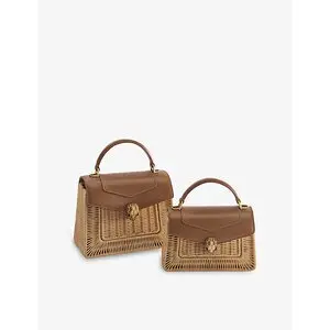 BVLGARI Serpenti Forever Top-handle Bag - Brown
