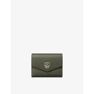 CARTIER Panthère Graphique De Mini Leather Wallet - Green