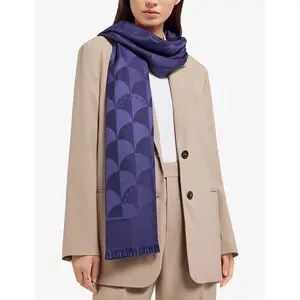 BVLGARI Maxi Calla Silk Stole Scarf