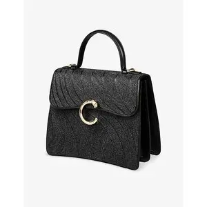 Cartier Panthère De Top-handle Bag - Black
