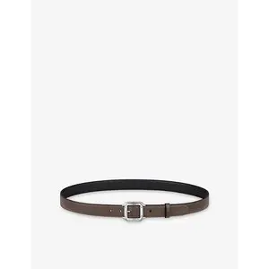 Cartier Santos De Leather Belt - Black