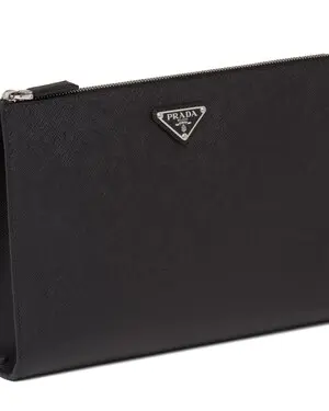 Prada Saffiano Leather Pouch