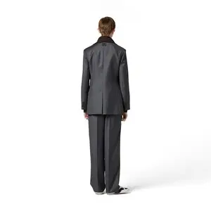 Miu Miu Pinstripe Straight Pants