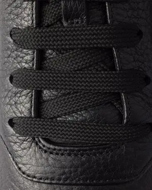 Prada Prax 2.0 Leather Sneakers - Black