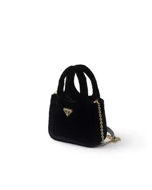 Prada Padded Velvet Mini Handbag