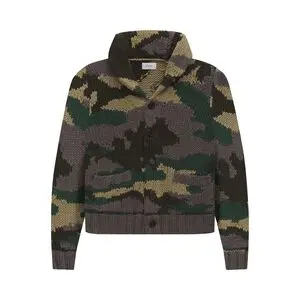 Rhude Camo Cardigan